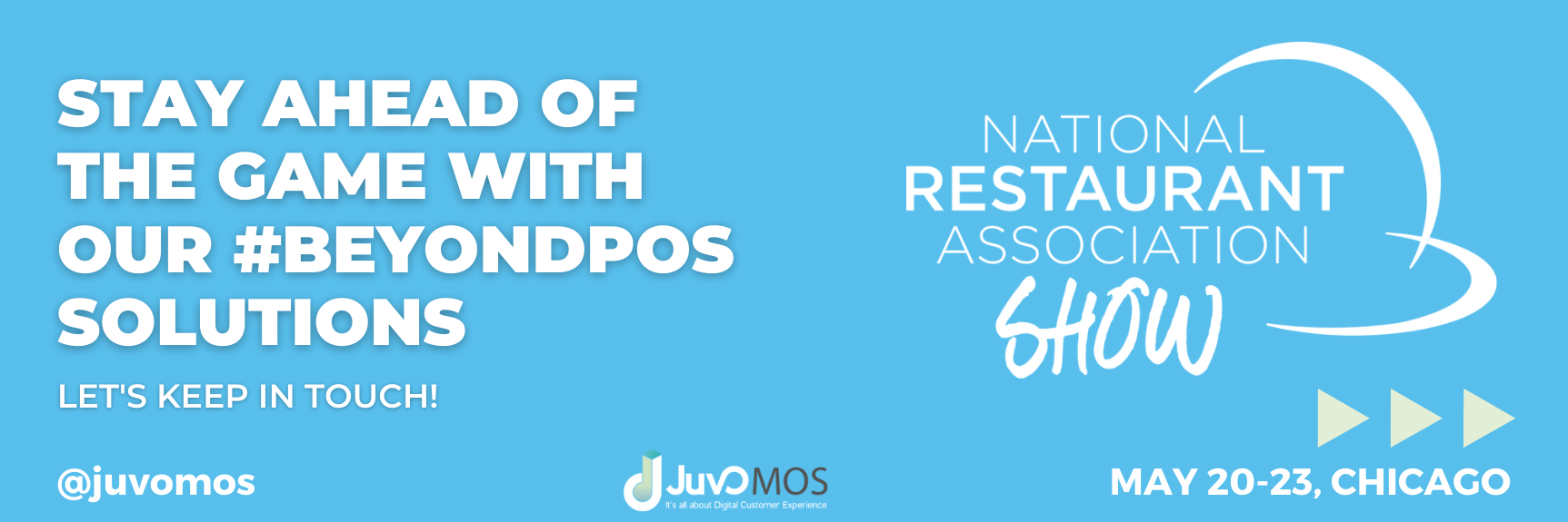 Thanks for stopping by our booth at NRA Show 2023! - JuvoMOS